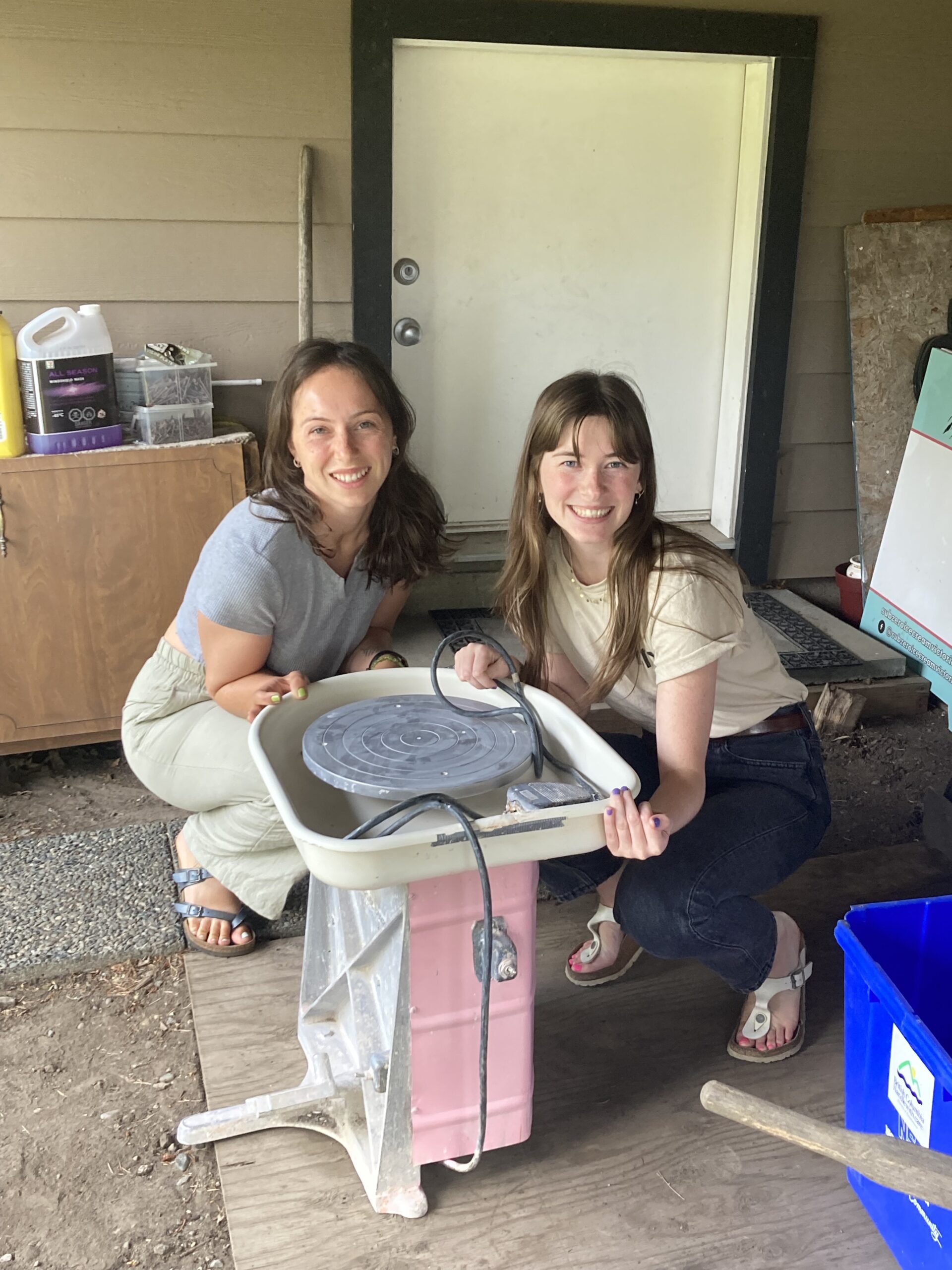 Best Friends Bought A Potters Wheel | Danielle Lane & Lara Irwin ...